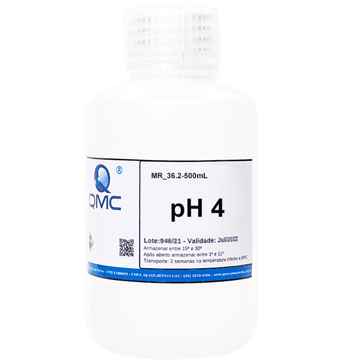 Solução Padrão pH 4,0. 500 ml - Awkalab